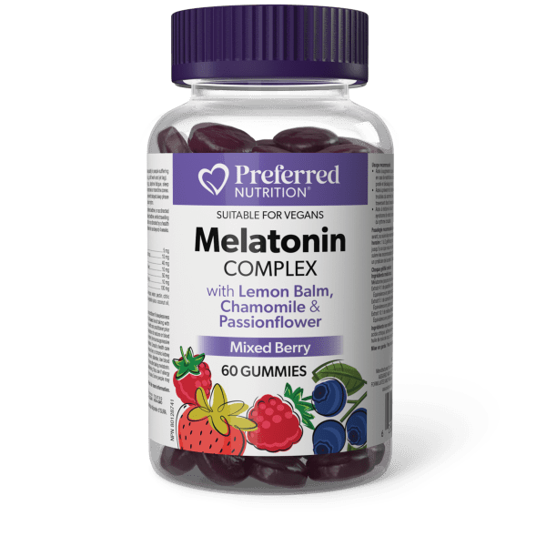 Preferred Nutrition Melatonin Complex Gummies 60's – Health Essentials
