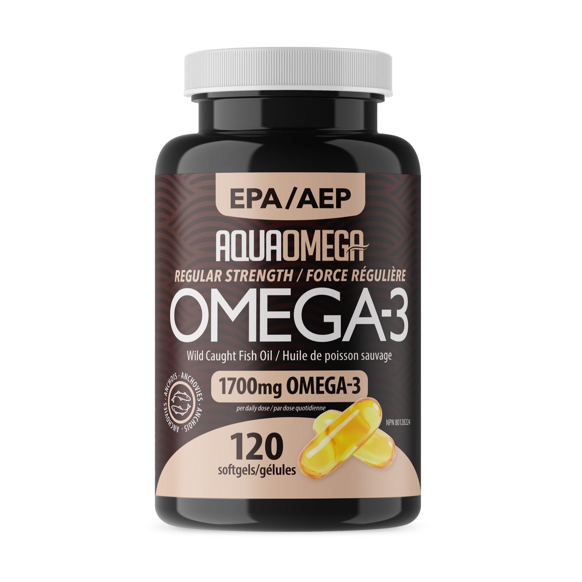 AquaOmega Regular Strength EPA 120 Softgels – Health Essentials