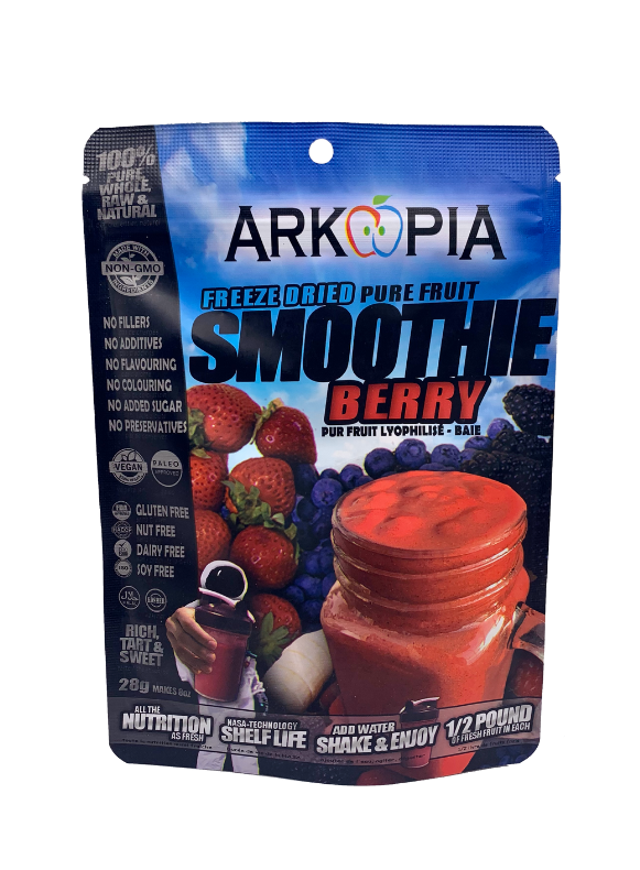 Arkopia Freeze Dried Smoothie Berry Power 28g – Health Essentials