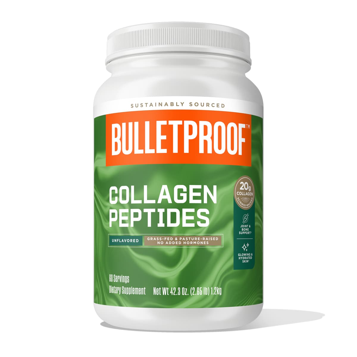 Bulletproof Collagen Peptides Unflavoured 1.2kg – Health Essentials
