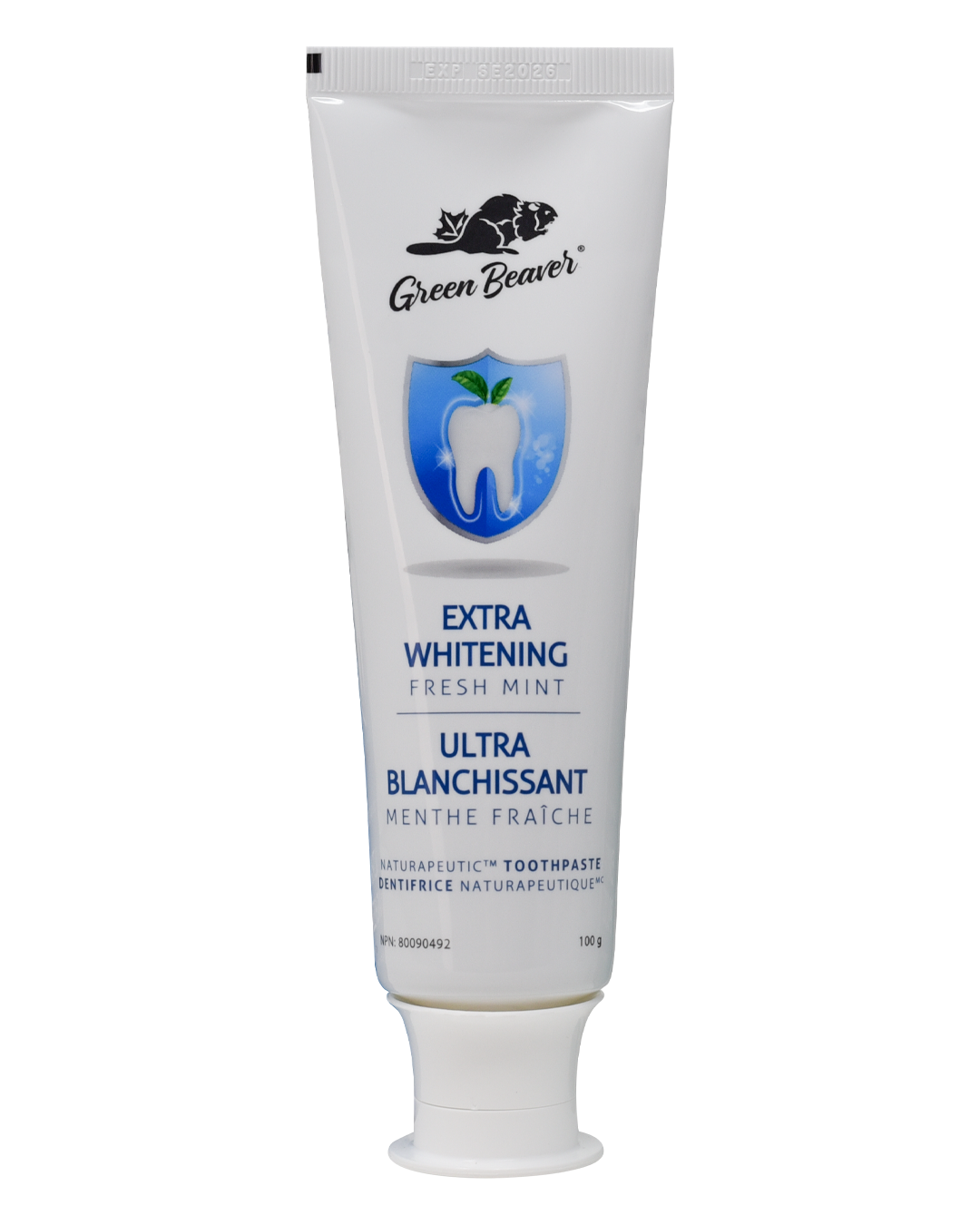 Green Beaver Naturapeutic Toothpaste Extra Whitening Fresh Mint 100g ...