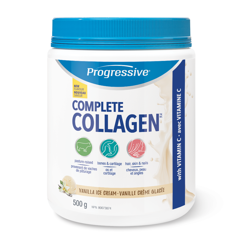 Progressive Complete Collagen - Vanilla Ice Cream 500g – Health Essentials