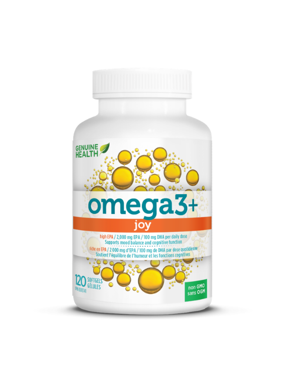 Genuine Health Omega3+ Joy - 120's – Health Essentials