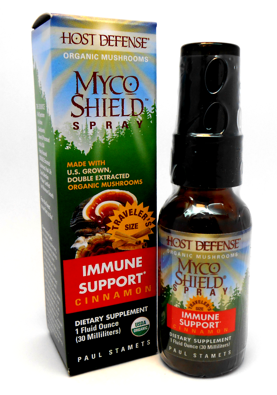 Host Defense MycoShield Spray Cinnamon 30ml – Health Essentials