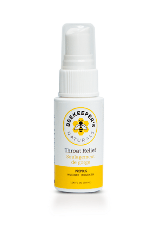 Beekeeper's Naturals Bee Propolis Throat Relief Spray – Health Essentials